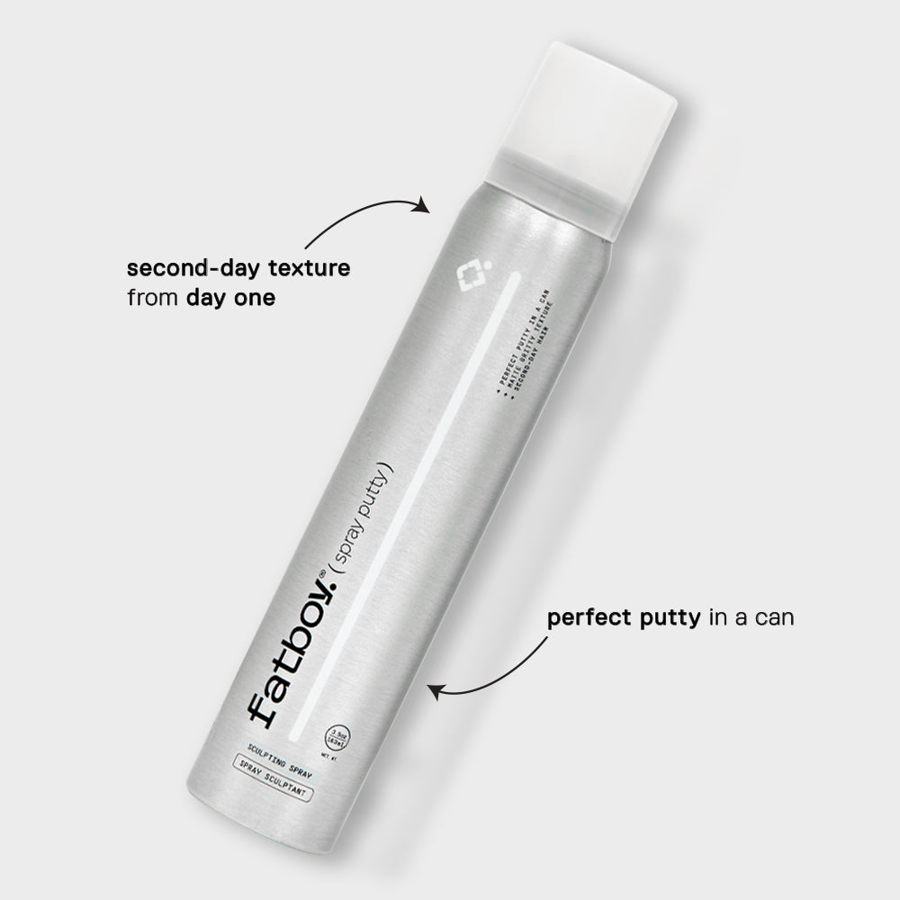 Spray Putty for Easy Matte Texture - Shop Now | Fatboy Hair